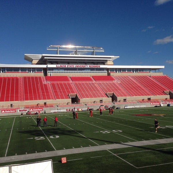Photos at Hancock Stadium - College Football Field in Illinois State ...