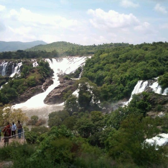Shivasamudram Falls - Scenic Lookout