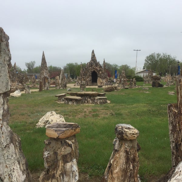 Petrified Wood Park & Museum - Sculpture Garden in Lemmon