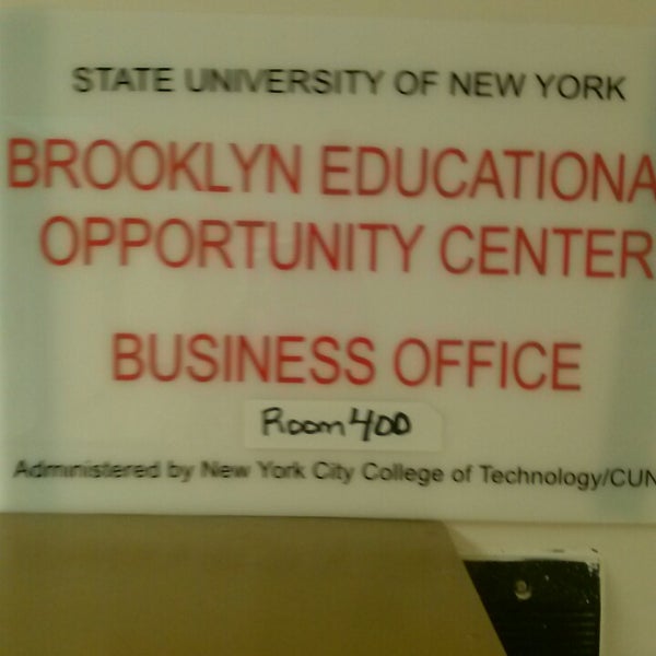 State University of New York - Brooklyn Educational Opportunity Center ...
