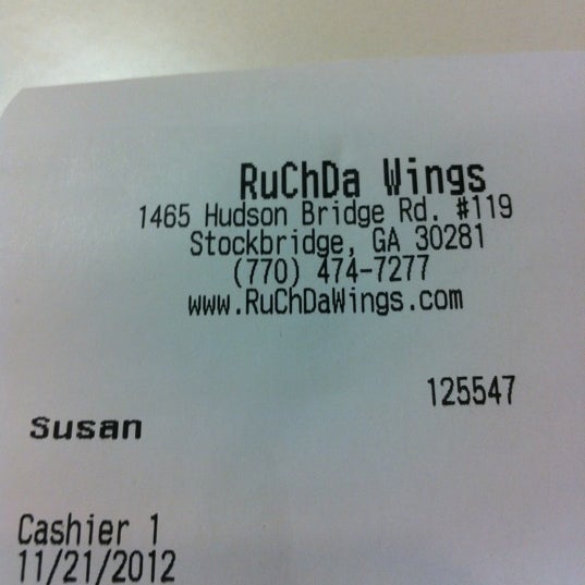 RuChDa Wings - Wings Joint