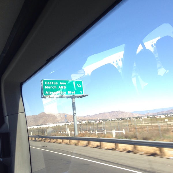 March Air Reserve Base Main Gate - Monument in March ARB