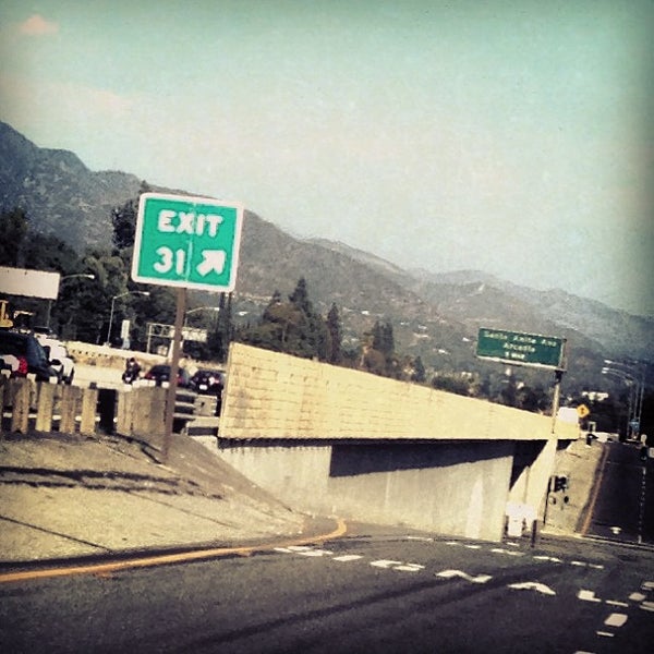 Interstate 210 at Exit 31 - Interstate 210