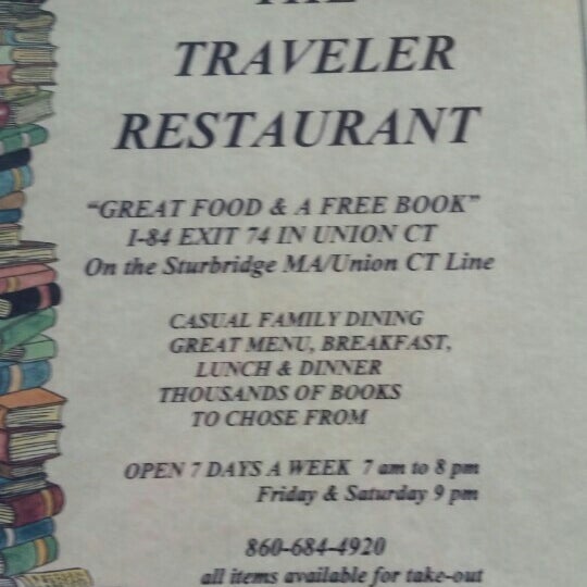 Photos at Traveler's Restaurant - Union, CT