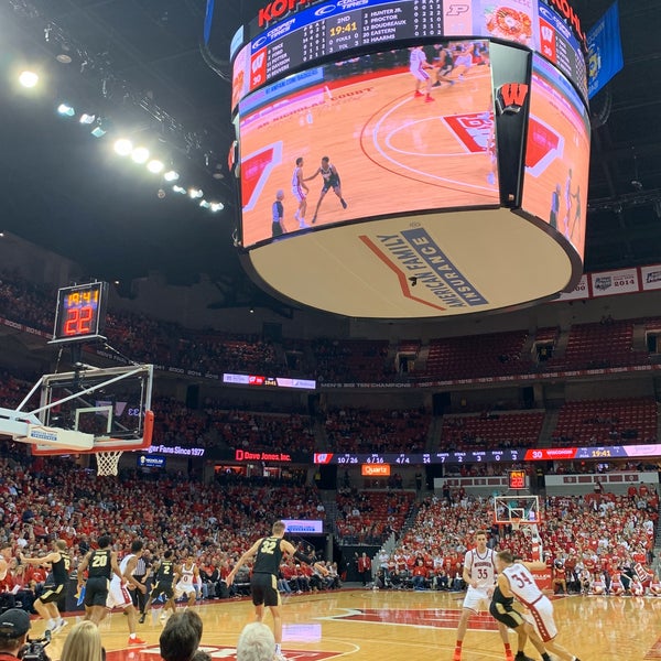Photos at The Kohl Center - College Basketball Court in Madison