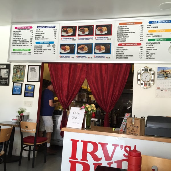 Irv's Burgers (Now Closed) - 18 tips