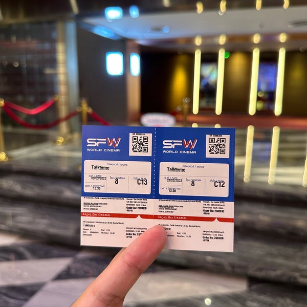 Photos at SF World Cinema (เอส เอฟ เวิลด์ ซีเนม่า) - ปทุมวัน, กรุงเทพมหานคร