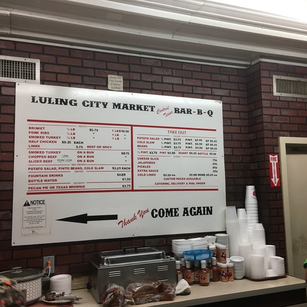 Luling City Market - BBQ Joint