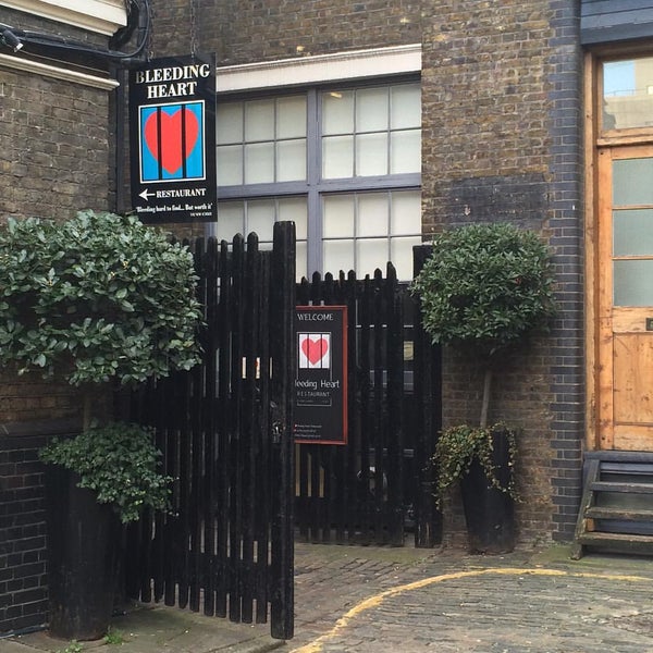 Photos at Bleeding Heart Restaurant - French Restaurant in London