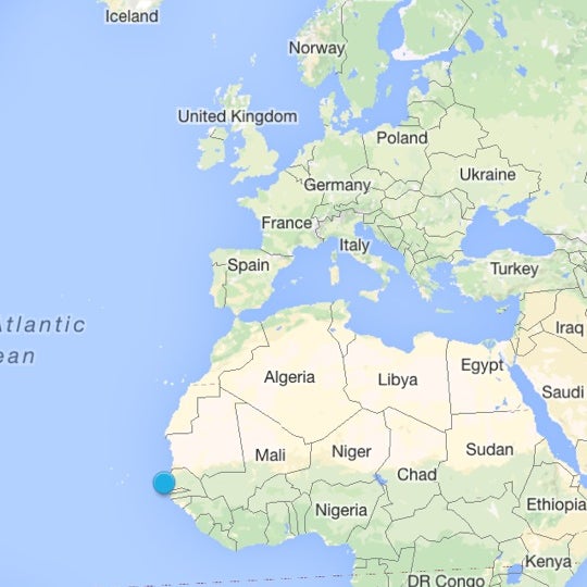 Further point west on African mainland - Ngor - 0 tips