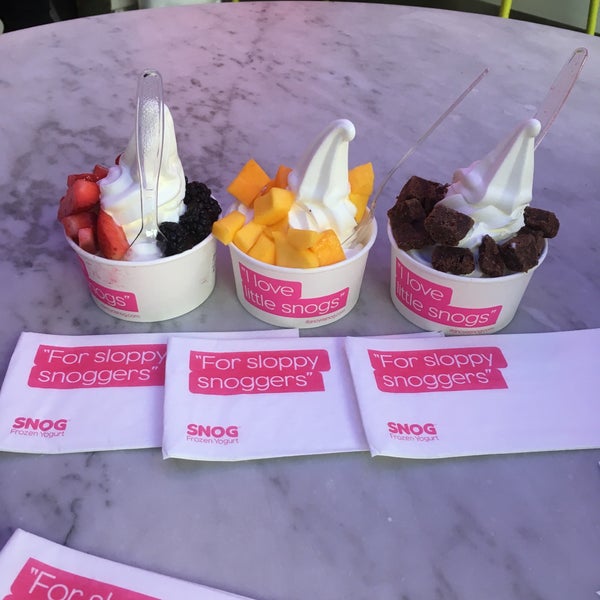 Snog Pure Frozen Yogurt - Frozen Yogurt Shop in London