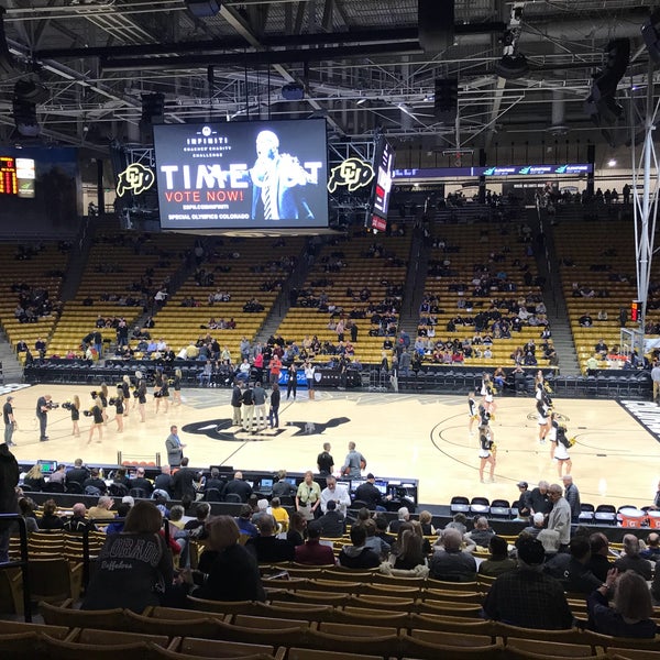 Photos at CU Events Center - College Basketball Court in Boulder