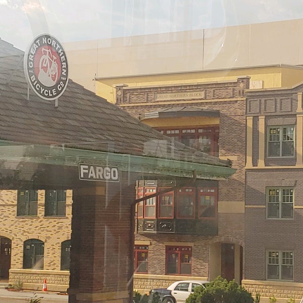 Fargo Amtrak - Rail Station in Downtown Fargo