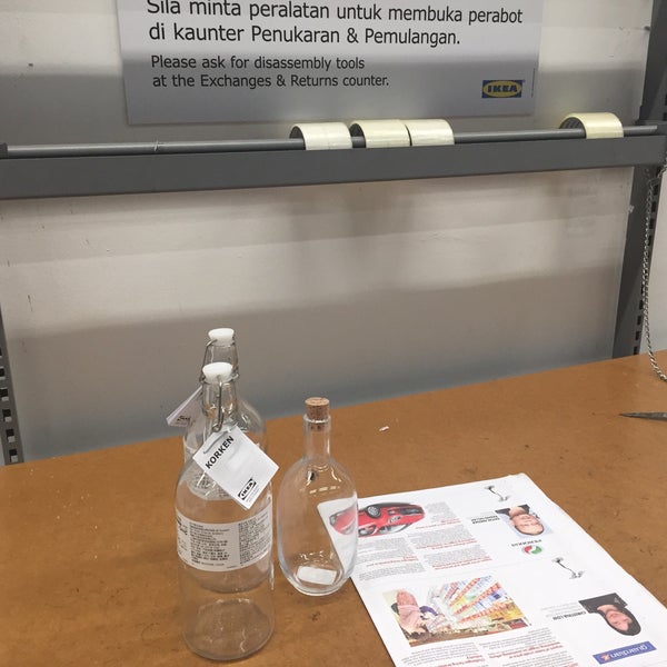 IKEA Self-Serve Furniture Area