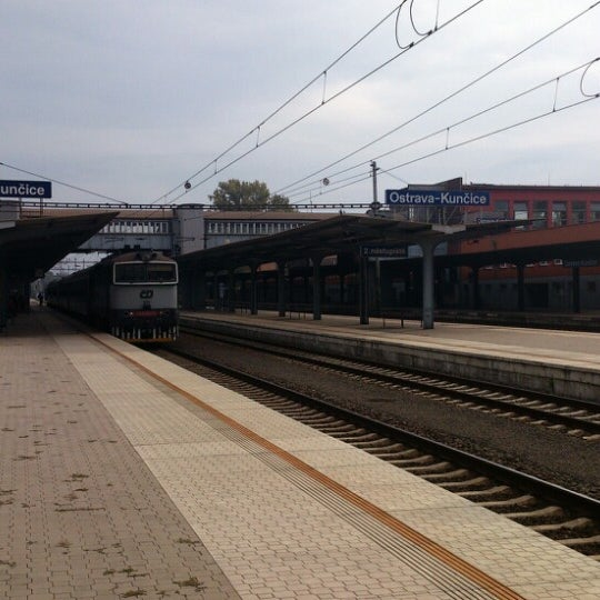 Železniční stanice Ostrava-Kunčice - Train Station in Ostrava
