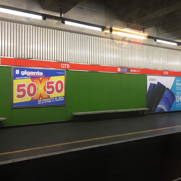 Metro QT8 (M1) - QT8 - Milano, Lombardia