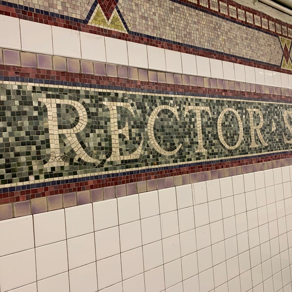 MTA Subway - Rector St (1) - Financial District - New York, NY