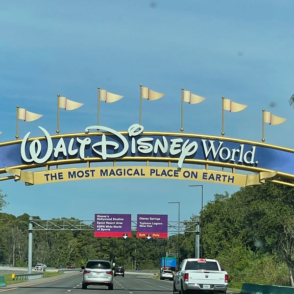 Disney World Exit Sign