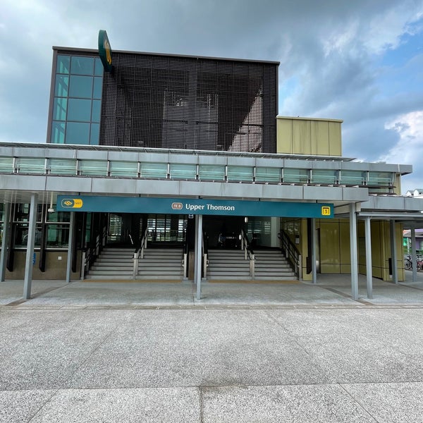 Upper Thomson MRT Station (TE8) - Metro Station in Bishan