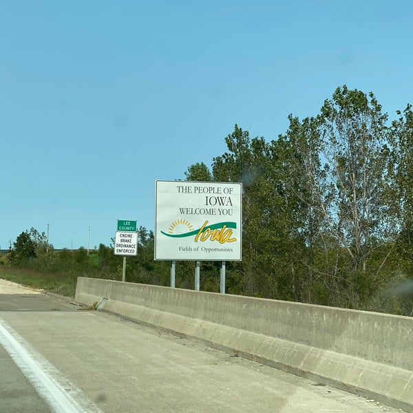 Iowa/Missouri State Line - HWY 27