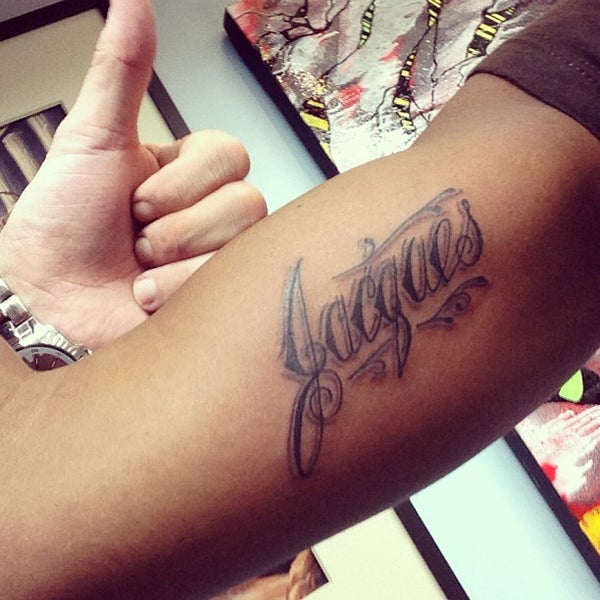 Maria Tattoo Name Cursive