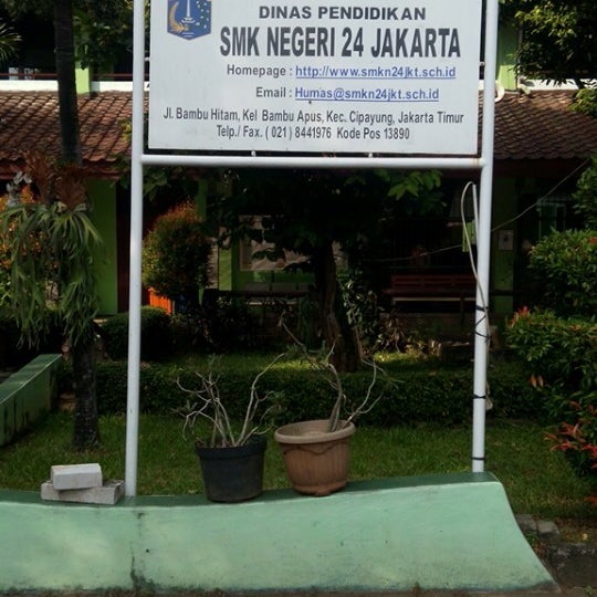SMKN 24 BAMBU APUS - Cipayung - Jln Bambu Hitam