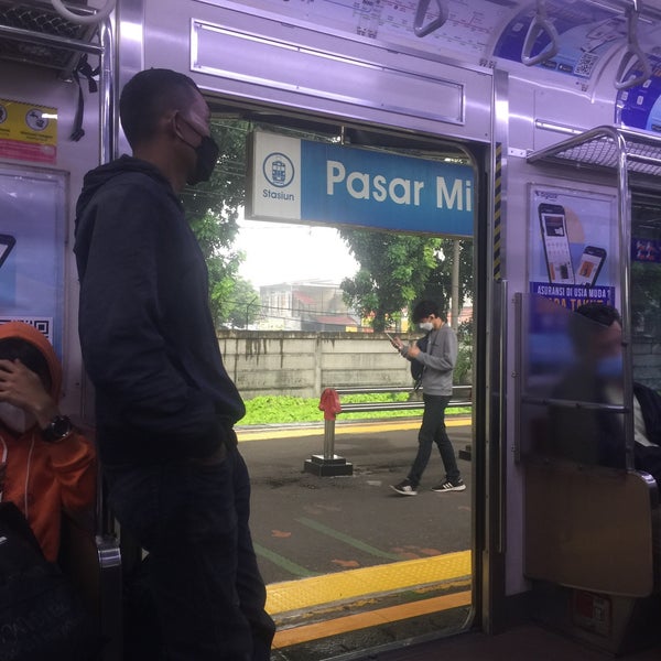 Stasiun Pasar Minggu - Rail Station in Jakarta Selatan