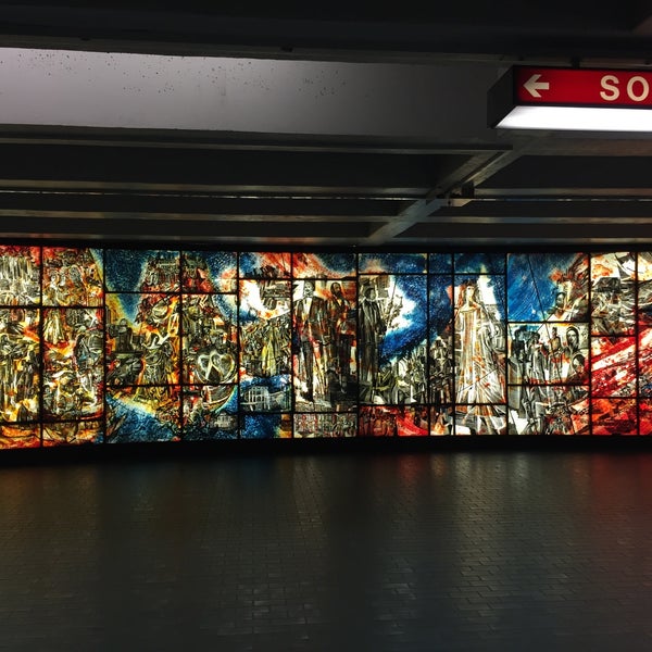 STM Station de la Place-des-Arts - Metro Station in Montréal