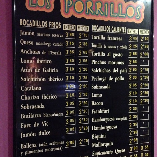 Los Porrillos - Mediterranean Restaurant in Sant Martí de Provençals