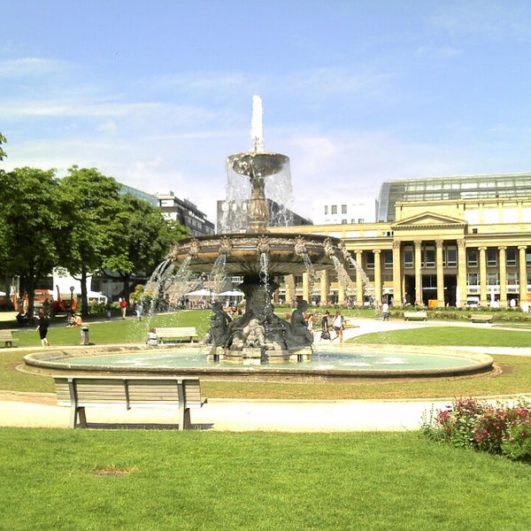 Schlossplatz - Schloßplatz - Stuttgart, Baden-Württemberg