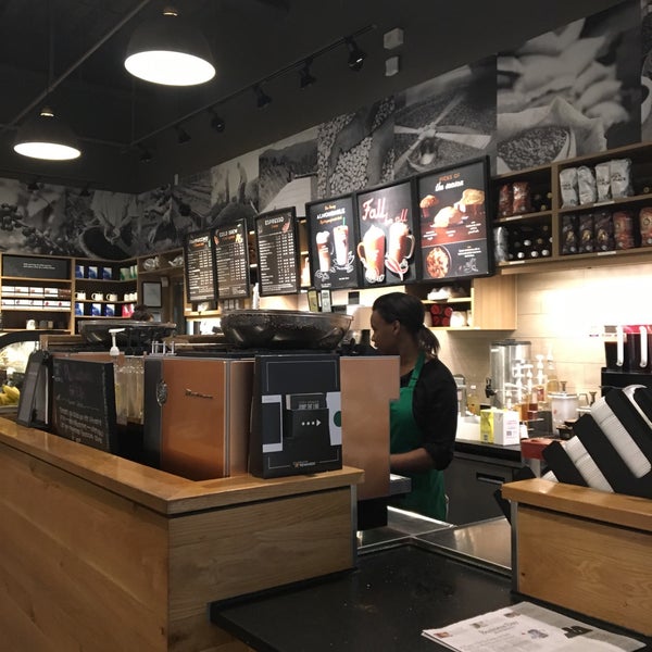 Starbucks Inside Counter