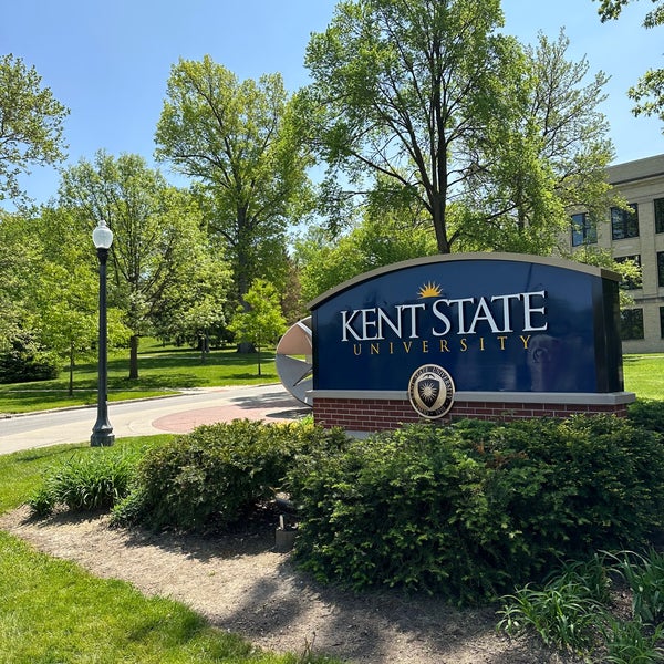 Kent State University Sign