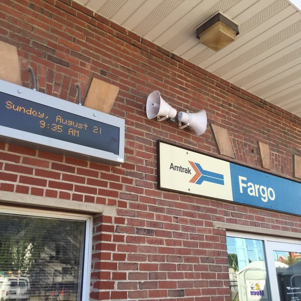 Fargo Amtrak - Rail Station in Downtown Fargo