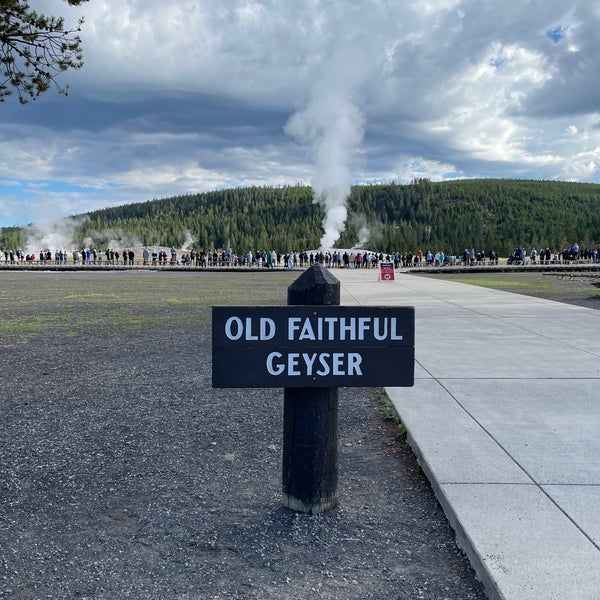 Old Faithful Geyser - Hot Spring