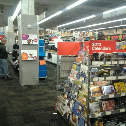 Staples Store Interior