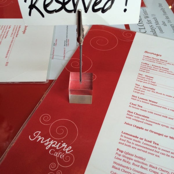 Inspire Cafe - 2 tips