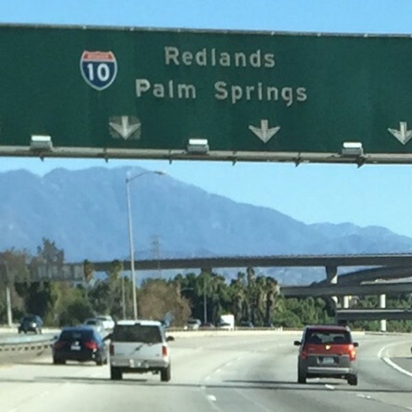 I-10 (Redlands Freeway) - Downtown Redlands - Redlands Fwy