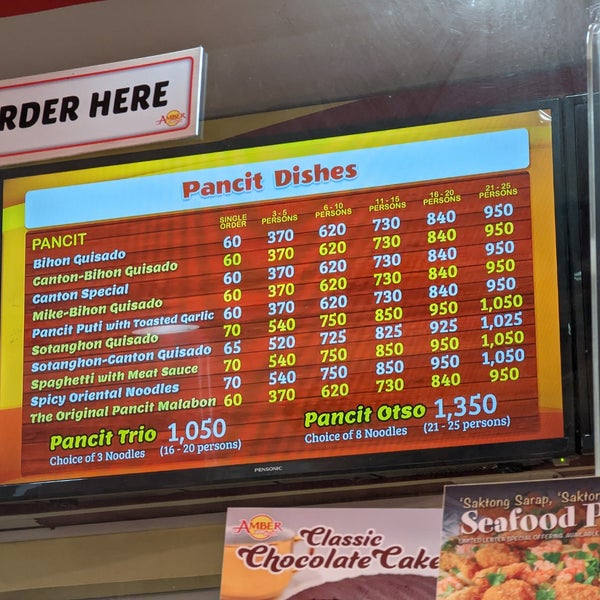Amber Golden Chain of Restaurants - Kapitolyo - 13 tips from 584 visitors