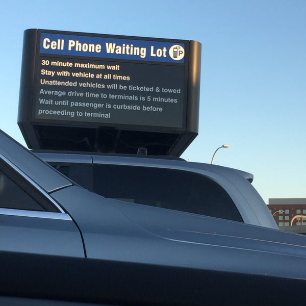 Cell Phone Waiting Lot - Parking in Boston