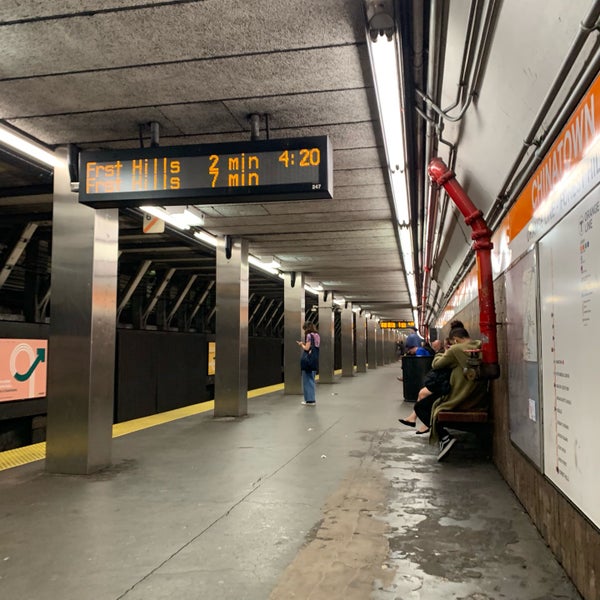 Photos at MBTA Chinatown Station - Chinatown - Leather District - 640 ...