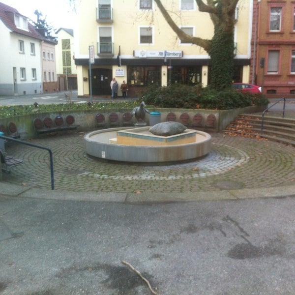 Marktplatz Neckarau - Neckarau - Mannheim, Baden-Württemberg