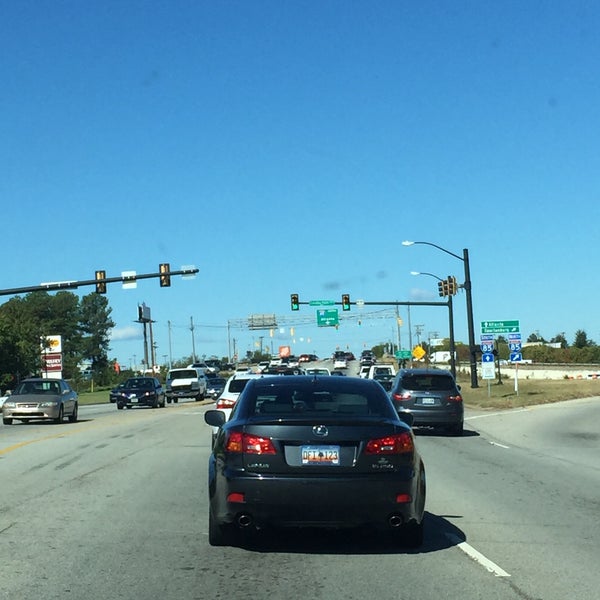Interstate 85 Exit 51a: Woodruff Rd - Intersection