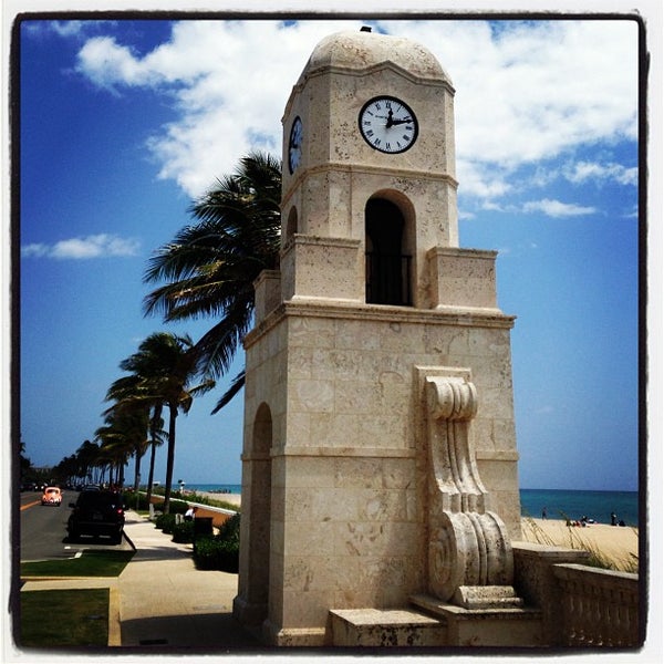 Palm Beach Clock Tower - South Ocean Blvd