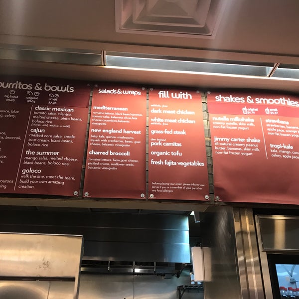 Boloco - Burrito Restaurant in Boston