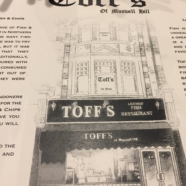 Toffs Fish & Chips - Muswell Hill - 31 tips