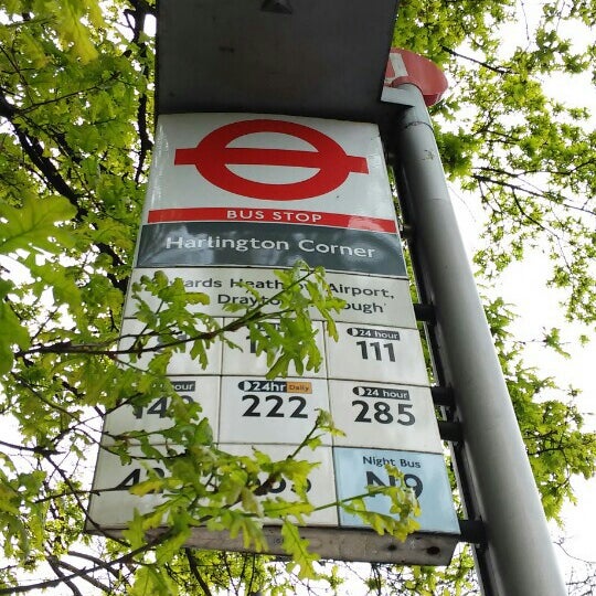 Photos at Harlington Corner Bus Stop J - Bus Stop