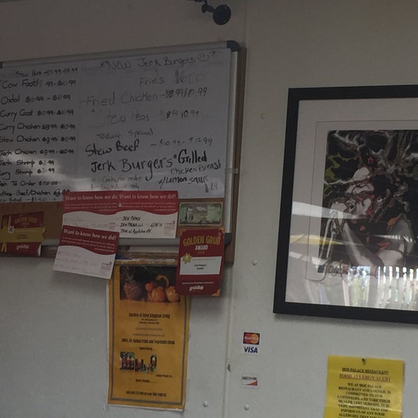 Irie Palace Authentic Jamaican Restaurant (Now Closed) - Caribbean ...