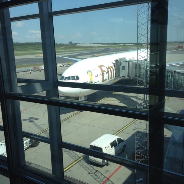 Emirates Flight EK158 ARN-DXB