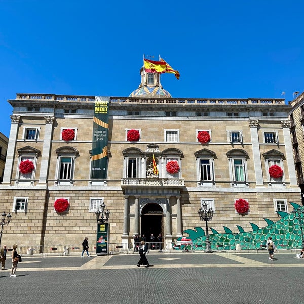 Government Building In Barcelona Spain