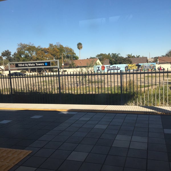 Metro Rail - 103rd Street/Watts Towers Station (A) - Watts - Los ...